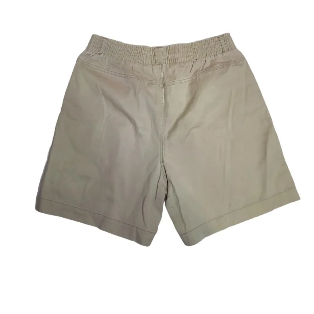 Vintage | Shorts | Vintage 9s Tan Beige Pull Onbaggy Mid Length Unisex ...